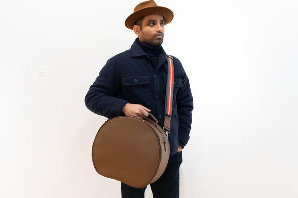 JET-SETTER HAT BAG - BROWN – Jamie Slye Hats + Accessories
