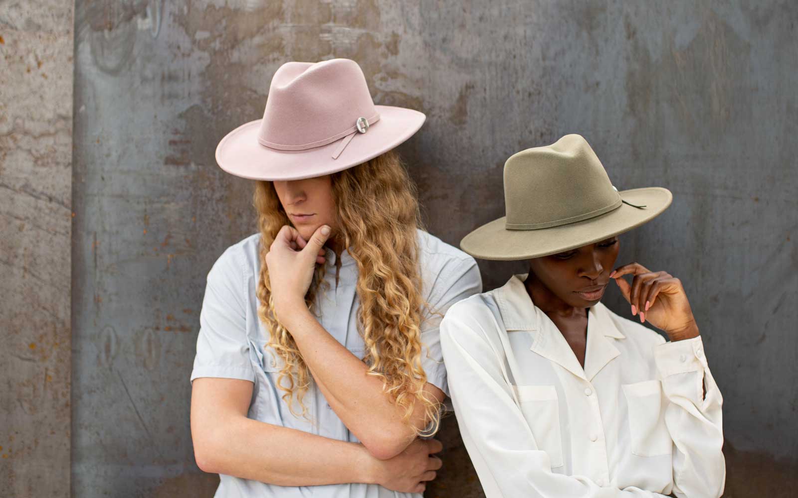 The Willa - Wool Felt Wide Brim Hat for Men and Women – Jamie Slye Hats ...